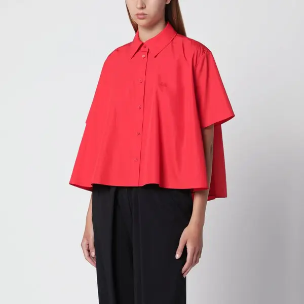 Loewe Cotton Shirt With Embroidered Logo
