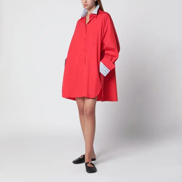 Loewe Shirt Dress - Red