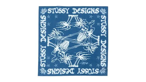 StÜssy Surf Joker Bandana - Blue