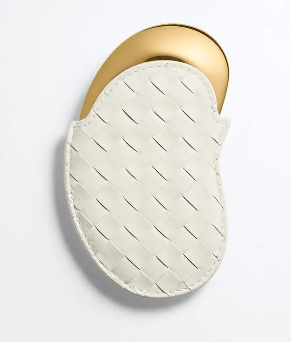 Bottega Veneta Pocket Mirror - Alabaster