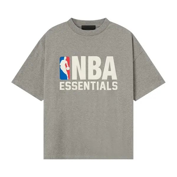 Fear Of God Nba 90s Tee 'concrete Heather