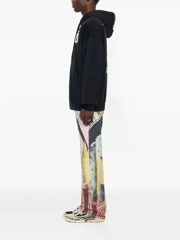 Off-White Palace Arrow Logo-print Drawstring Hoodie