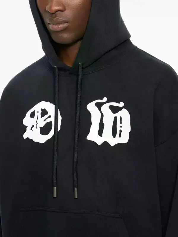 Off-White Palace Arrow Logo-print Drawstring Hoodie