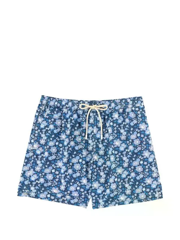 MC2 SAINT BARTH Floral Print Swim Shorts