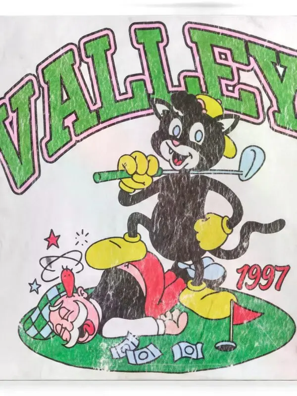 VALE FOREVER Cat Graphic-print T-shirt