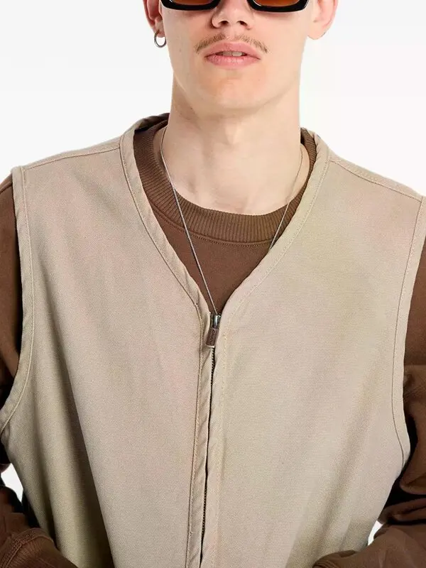 Dickies Canvas Zip-up Vest
