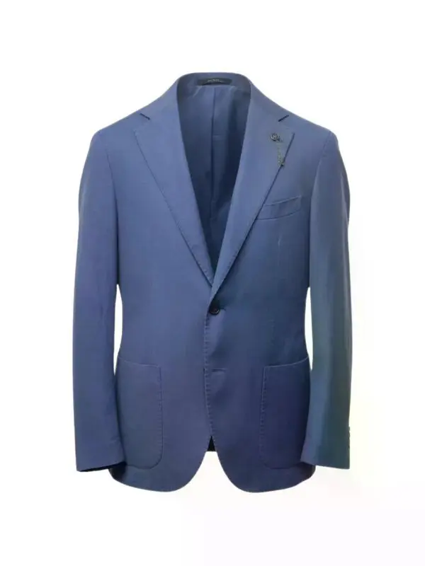 SANTANIELLO Single-breasted Blazer - Blue