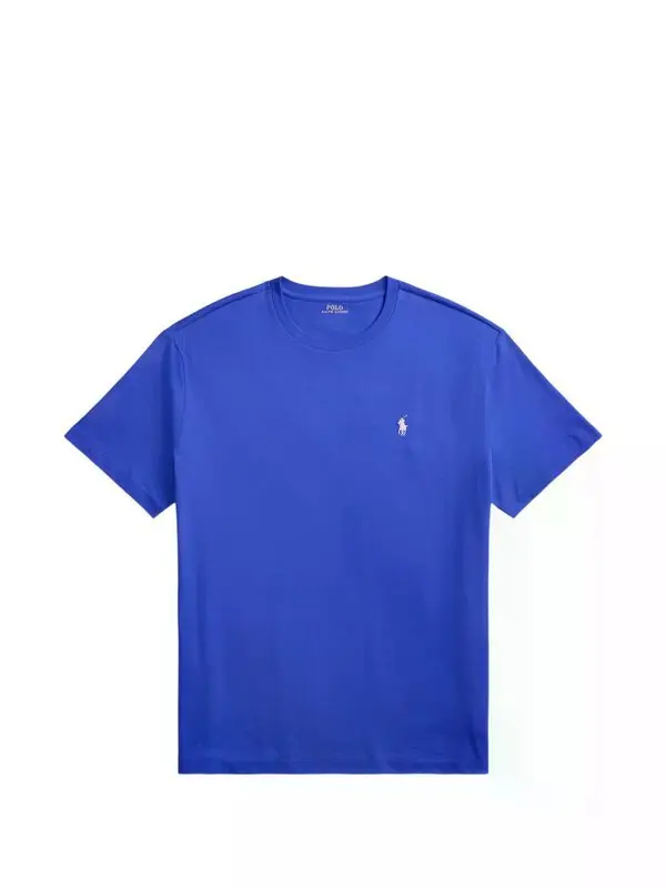Polo Ralph Lauren Embroidered-logo T-shirt - Blue