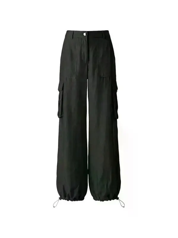 TOCCIN James Wide-leg Trousers - Black