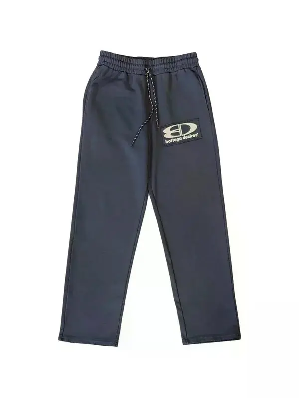 BOTTEGA DESIRES Logo-patch Drawstring Track Pants
