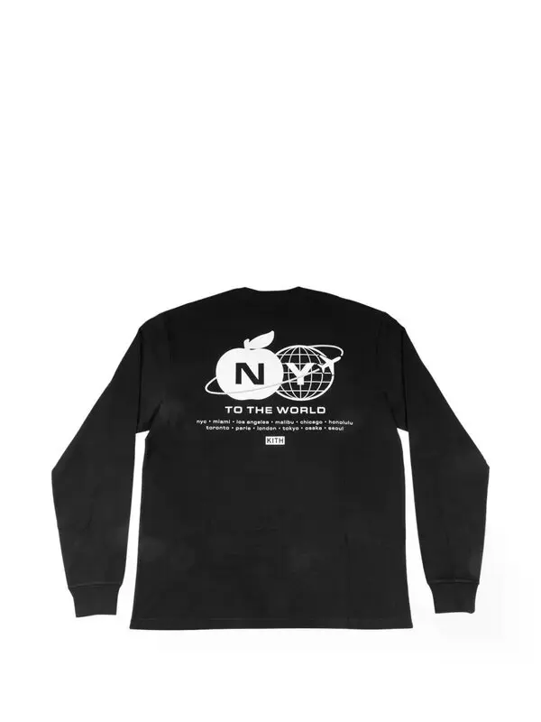 Kith Graphic-print Long-sleeve T-shirt