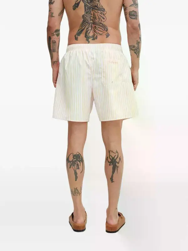 Lacoste Striped Swim Shorts