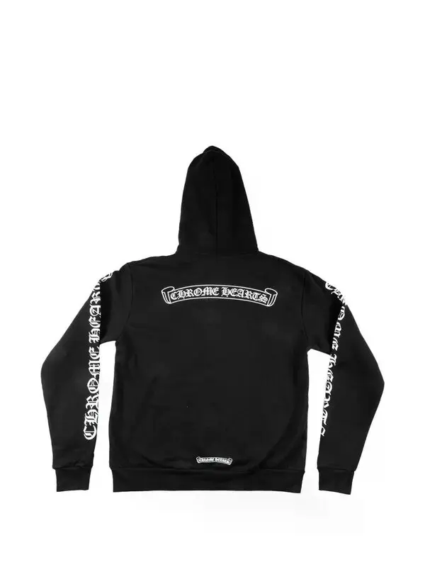 Chrome Hearts Scroll Logo Hoodie