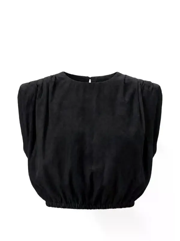 TOCCIN Sirelle Padded Shoulder Blouse