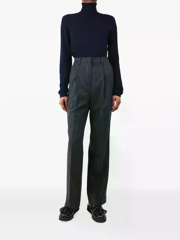 ISSUE TWELVE Stanley Wool-blend Tailored Trousers