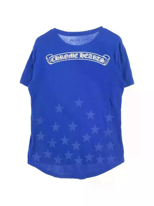 Chrome Hearts Vertical-logo Graphic T-shirt