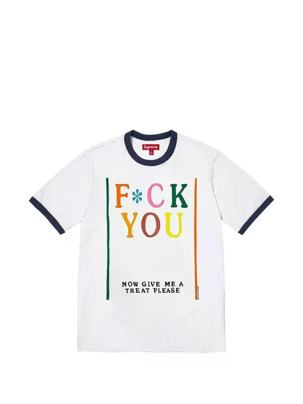 Supreme X Mike Kelley Graphic-print T-shirt - White