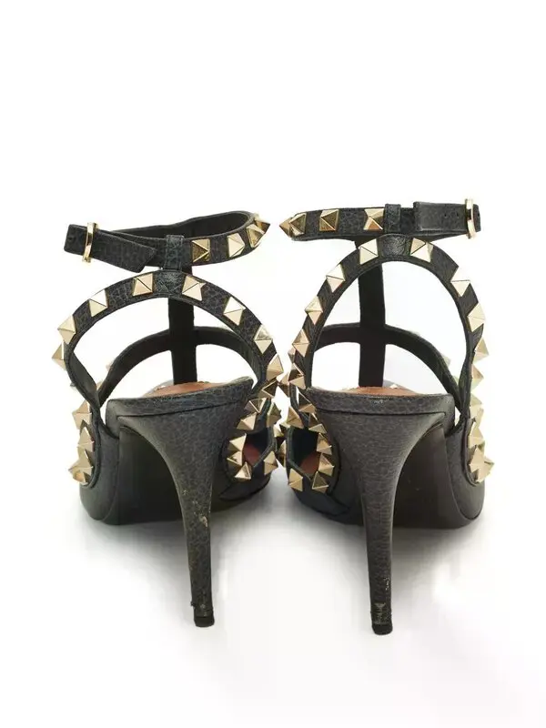 Valentino Garavani Rockstud Caged Leather Pumps