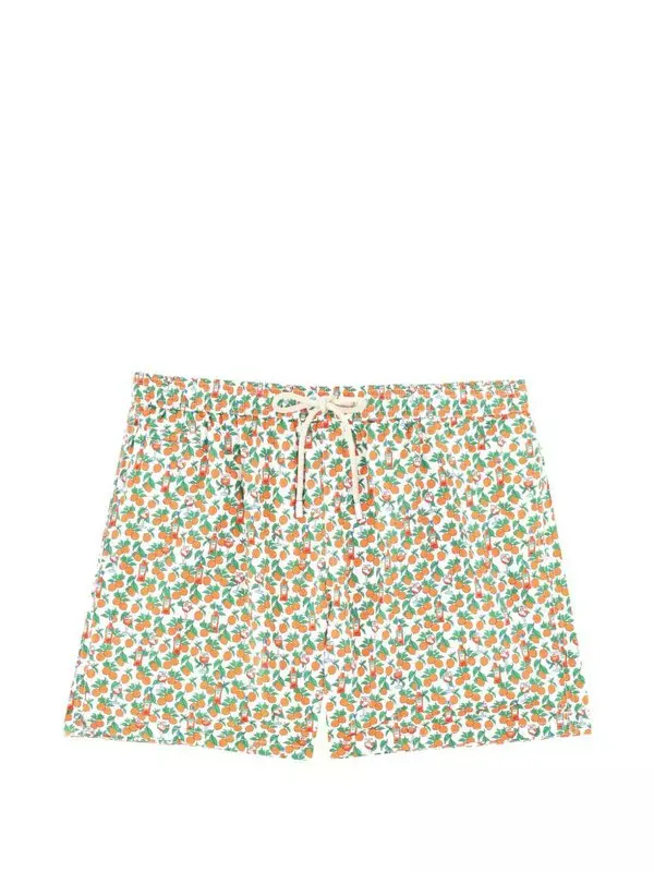 MC2 SAINT BARTH Graphic Print Swim Shorts