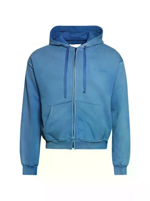 MAISON MARGIELA Zip-up Hoodie - Blue
