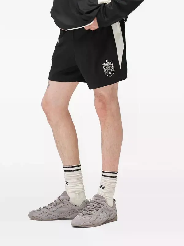 REPRESENT Star Shorts In Micro Mesh - Black