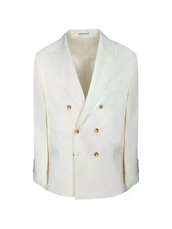 Brunello Cucinelli Peaked-lapel Double-breasted Suit