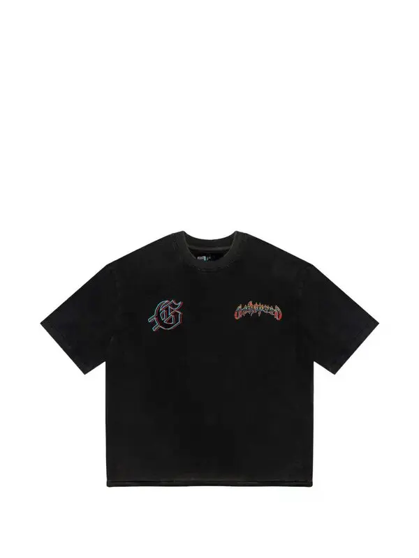 GODSPEED Natural Disaster Graphic-print T-shirt - Black