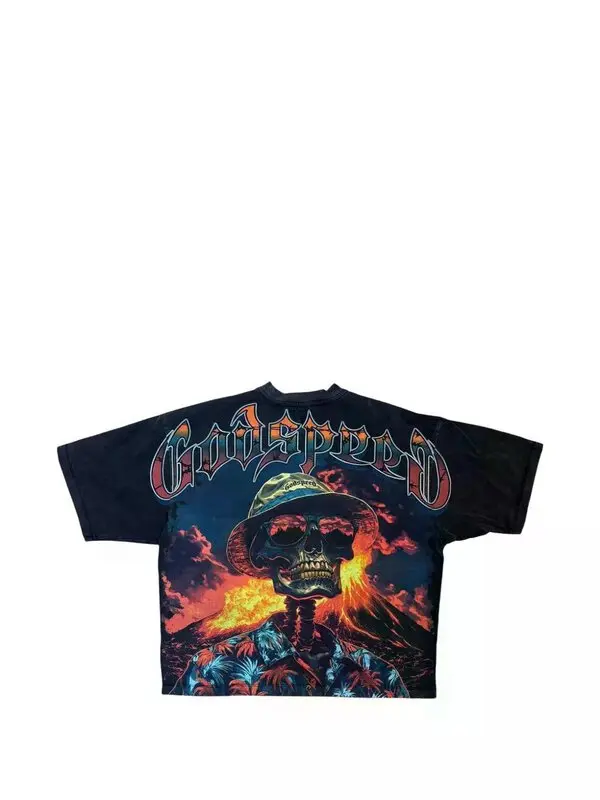 GODSPEED Natural Disaster Graphic-print T-shirt