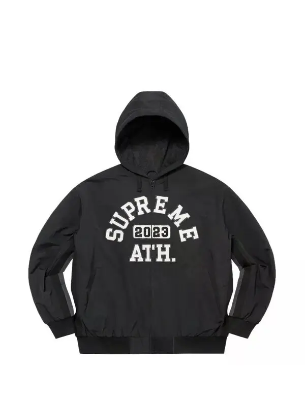 Supreme Applique Hooded Track Jacket