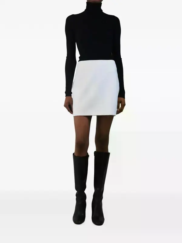 Veronica Beard Tuxedo Mini Skirt