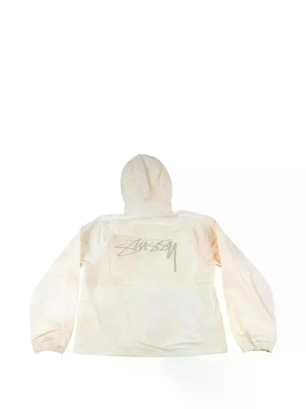 StÜssy Beach Shell Wave-dye Hooded Jacket
