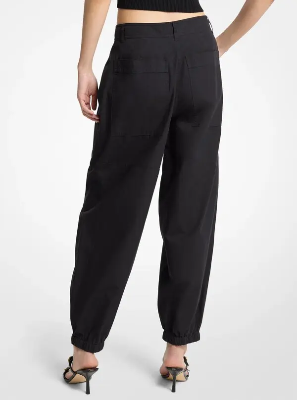 Michael Kors Cotton Poplin Parachute Joggers