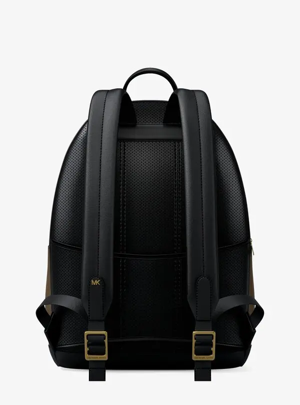 Michael Kors Jet Set Pebbled Leather Backpack