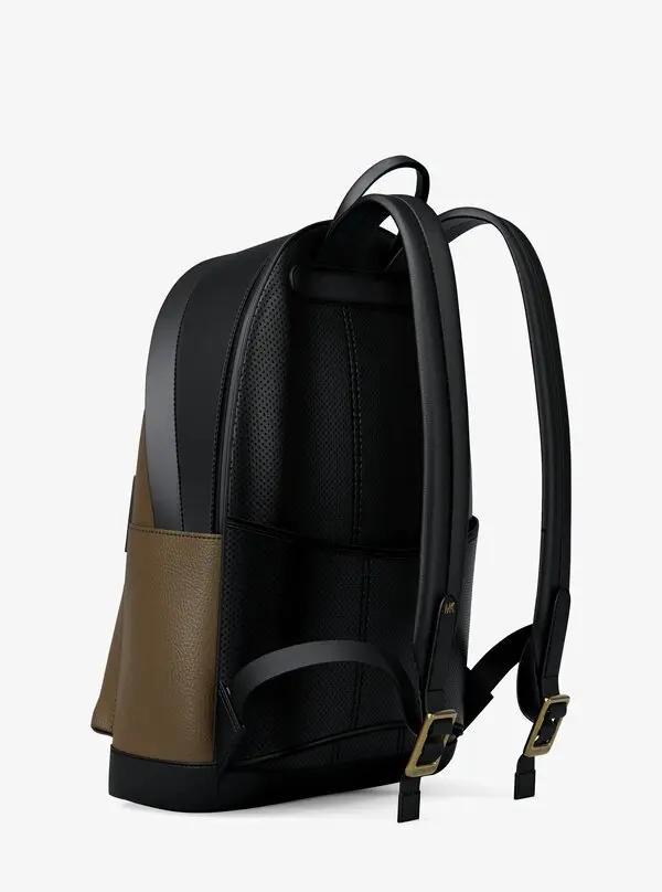 Michael Kors Jet Set Pebbled Leather Backpack