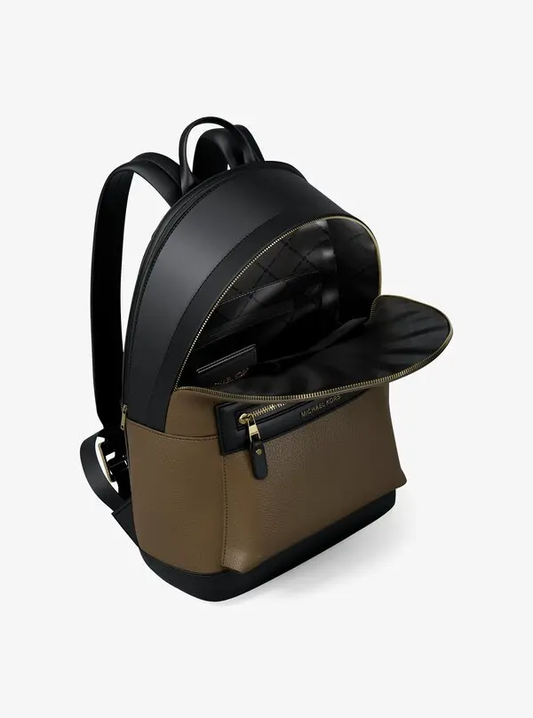 Michael Kors Jet Set Pebbled Leather Backpack