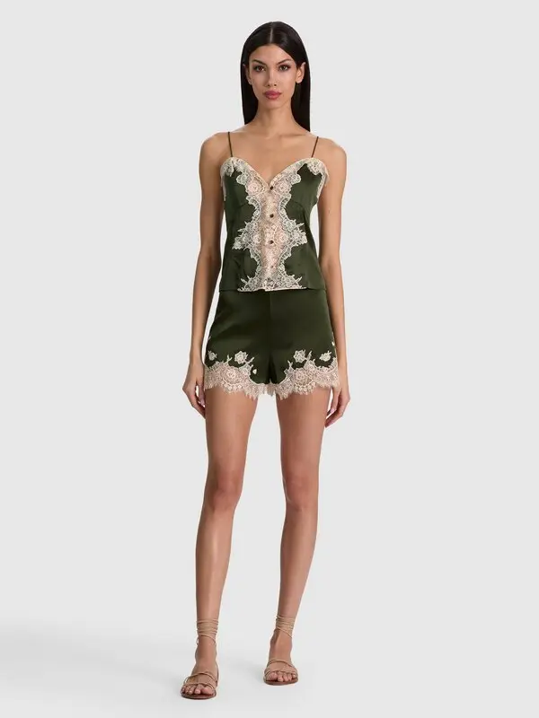 Alice + Olivia Elissa Lace Short
