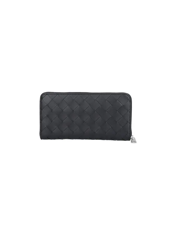 Bottega Veneta Zip Wallet "intrecciato