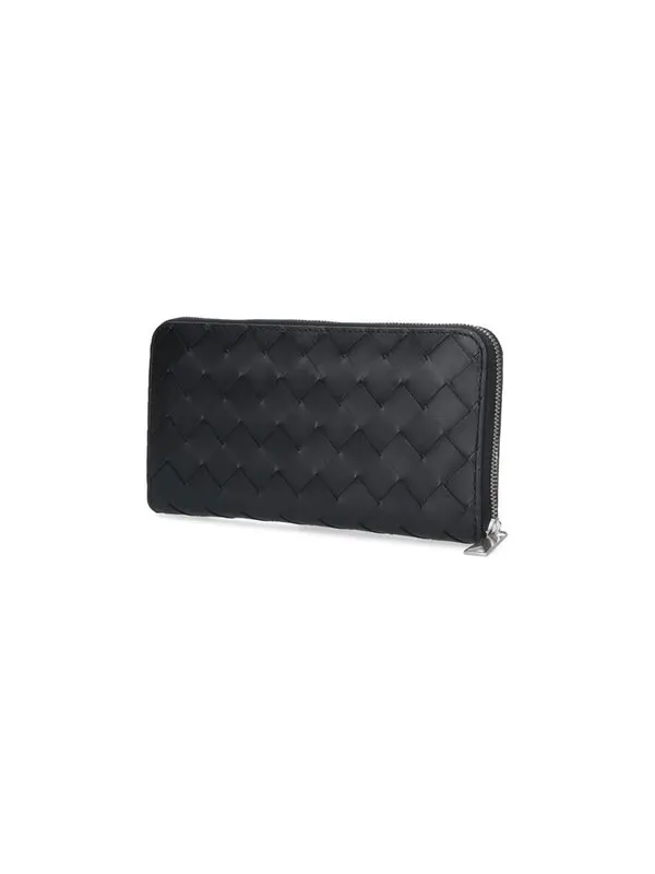 Bottega Veneta Zip Wallet "intrecciato