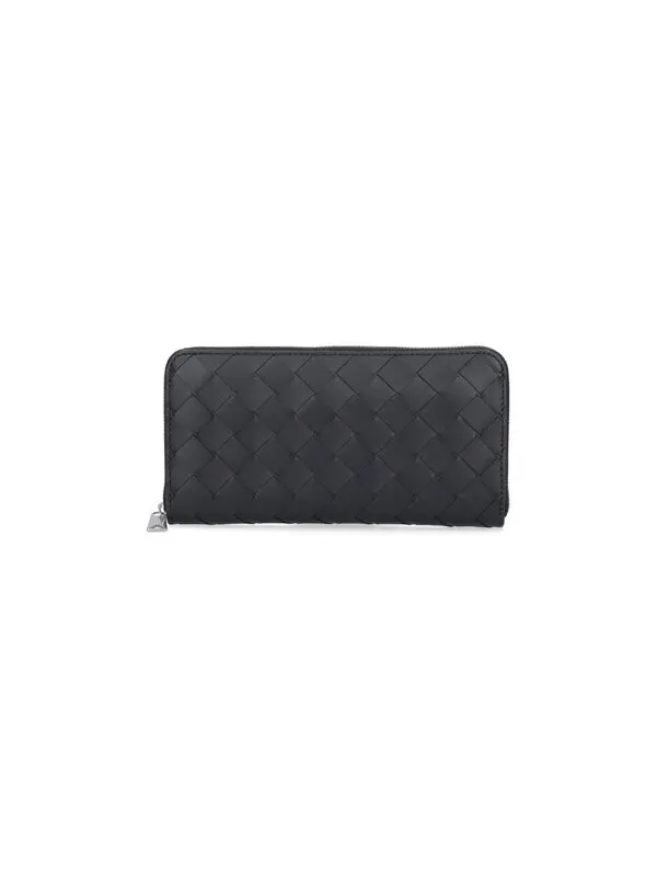Bottega Veneta Zip Wallet "intrecciato
