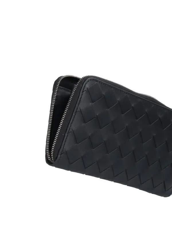 Bottega Veneta Zip Wallet "intrecciato