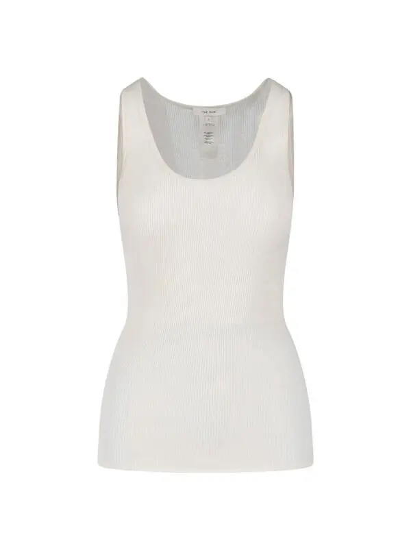 THE ROW Danel Tank Top - White