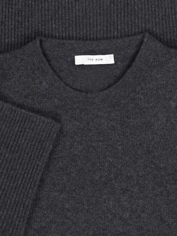 THE ROW Odelle Cashmere Sweater - Gray