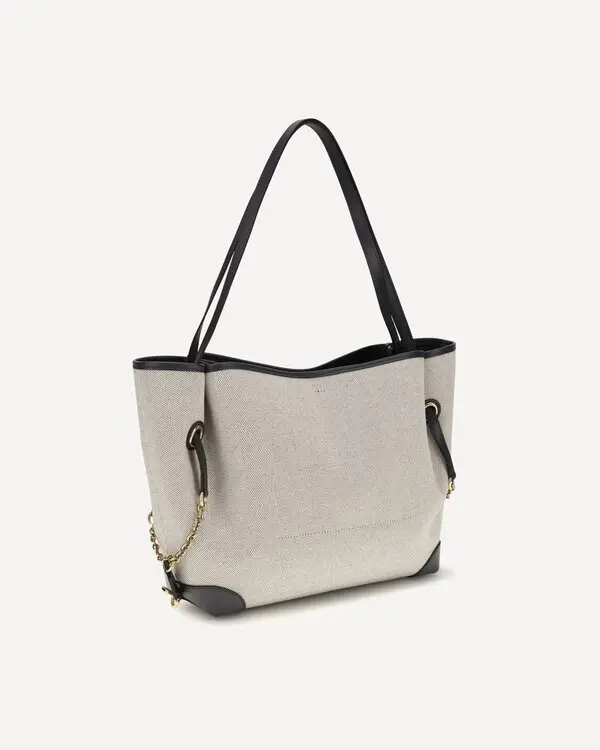 Chloé Clover Tote Bag In Canvas