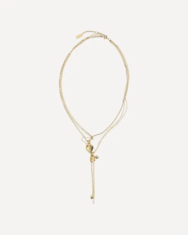 Chloé Paddington Mini Necklace - Gold