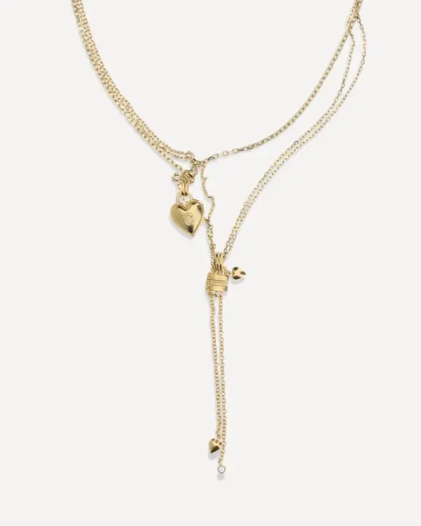 Chloé Paddington Mini Necklace - Gold