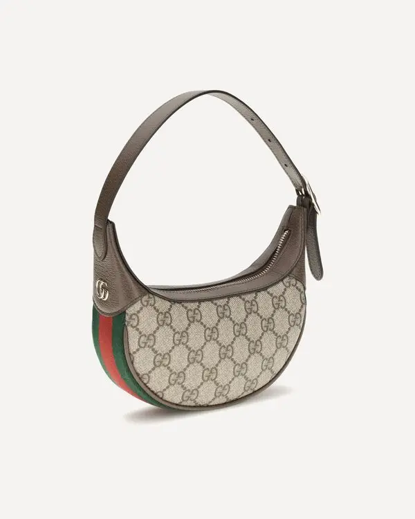Gucci Ophidia Small Shoulder Bag - Beige