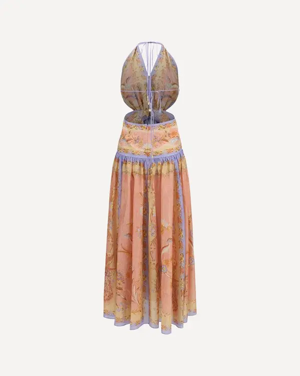 Zimmermann Indra Halterneck Maxi Dress
