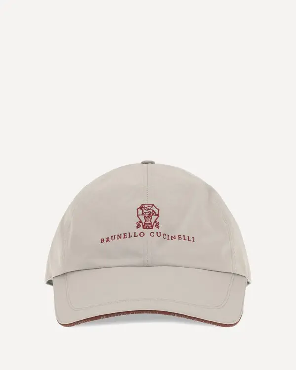 Brunello Cucinelli Baseba Cap Mae - Grey