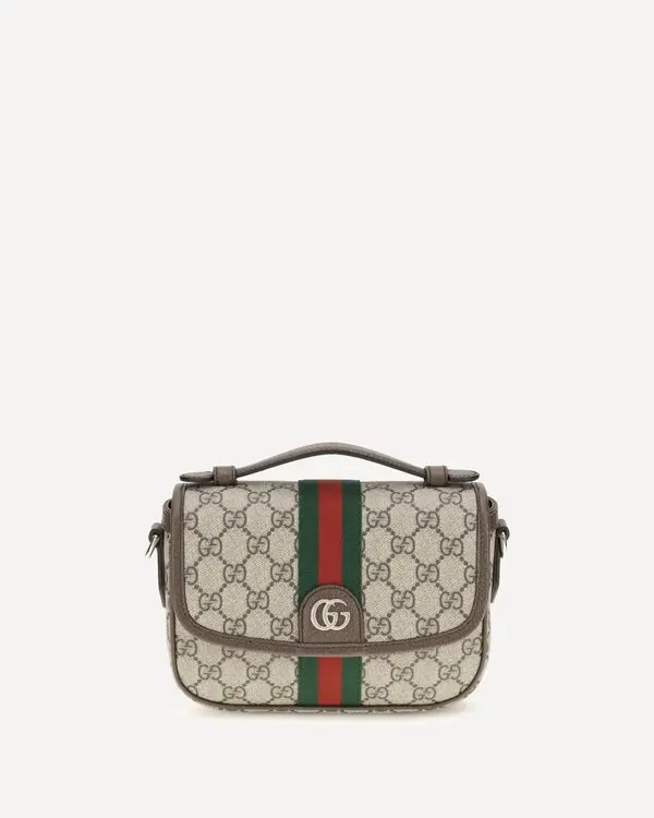 Gucci Small Ophidia Handbag - Beige