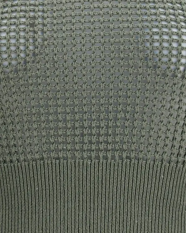 Brunello Cucinelli Perforated Sequin Tank Top Feale